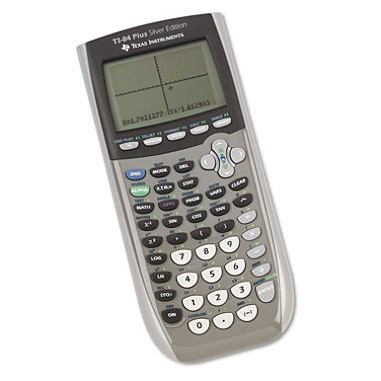 Texas Instruments TI-84 Plus Silver Edition Graphing Calculator ...