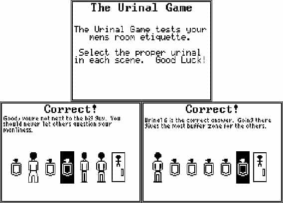 TI-89 ASM Games - The Urinal Game - Calculatorti.com