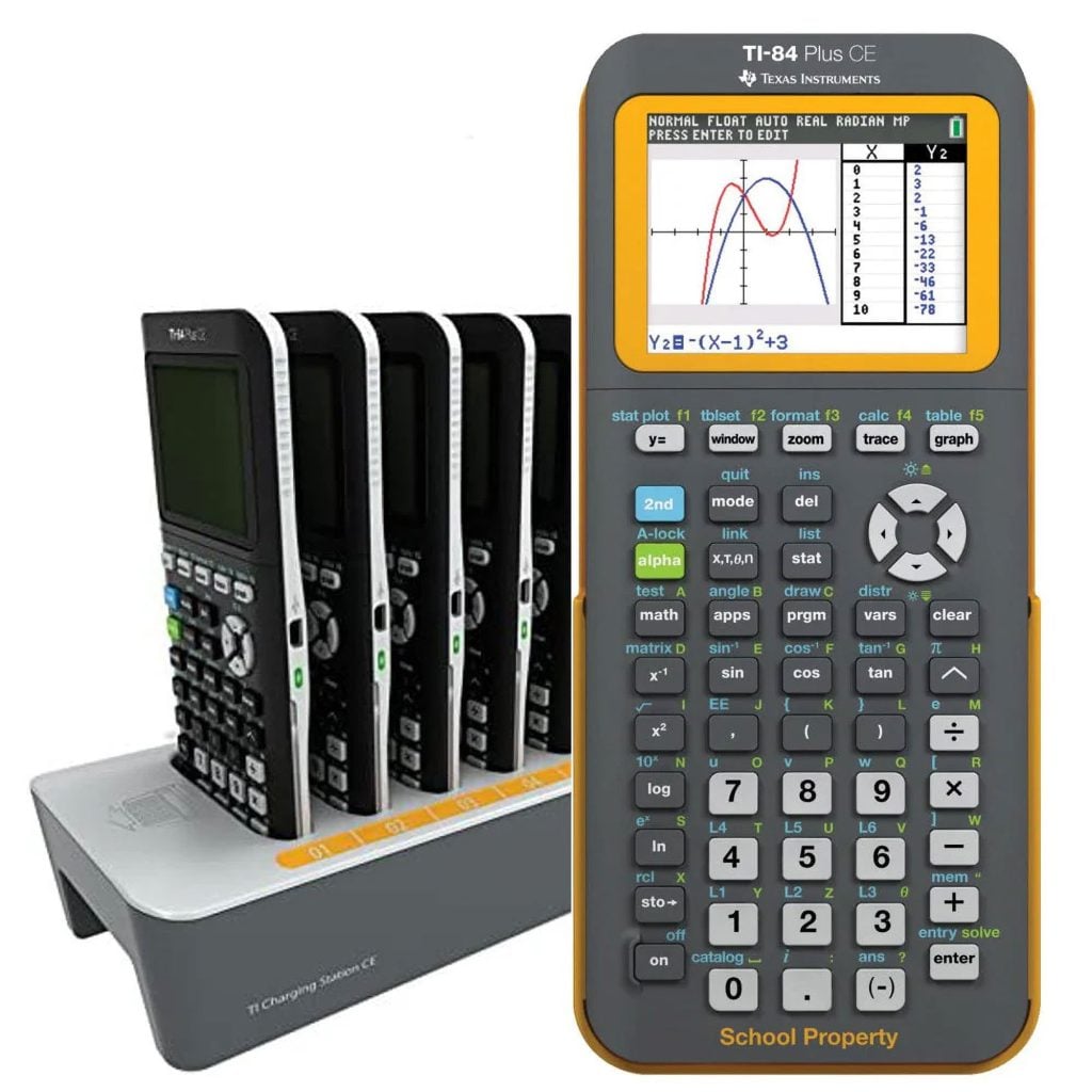TI-84 plus CE Graphing Calculator EZ Spot Classroom Pack